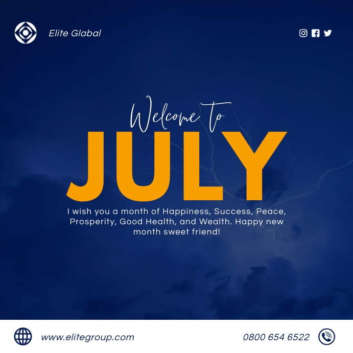 Plantilla de July flyer | PosterMyWall