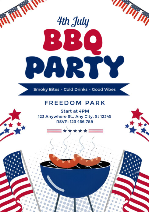 july fourth Template | PosterMyWall