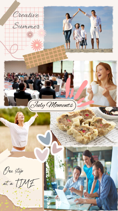 Plantilla de July Moments Instagram Story | PosterMyWall