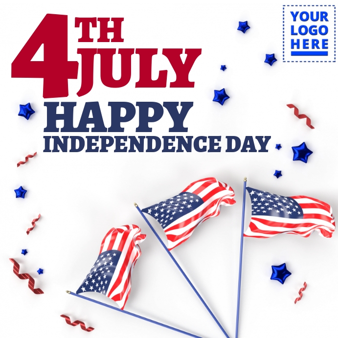 Copy of july square template | PosterMyWall