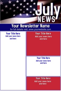 Newsletter Template | PosterMyWall