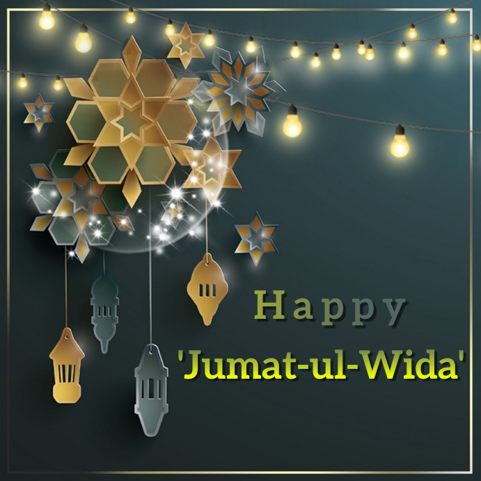 jumat-ul-wida,jumatulwida Template | PosterMyWall