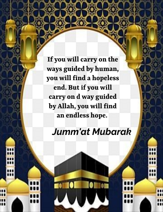 jumm'at mubarak template | PosterMyWall