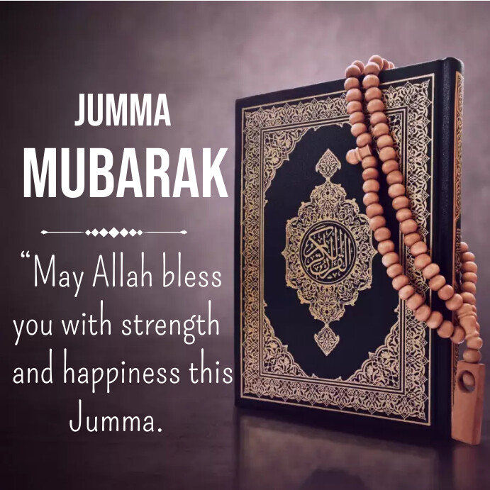 Jumma Mubarak Instagram post Template | PosterMyWall