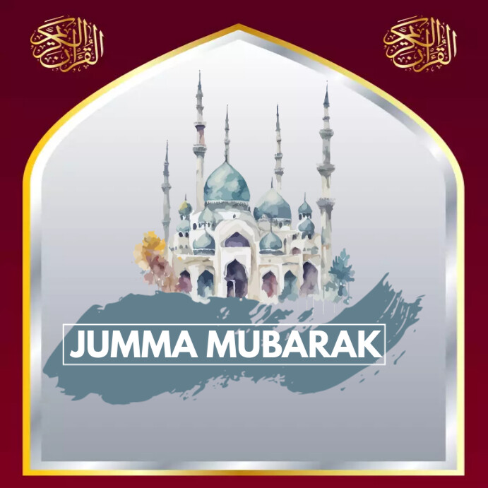 jumma mubarak template | PosterMyWall