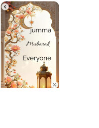 Jumma Mubarak Flyer 2025 Template | PosterMyWall