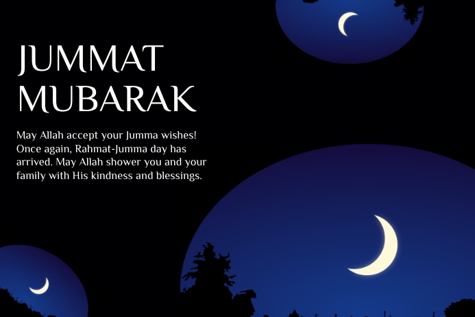 Jummat Mubarak Flyers Template | PosterMyWall