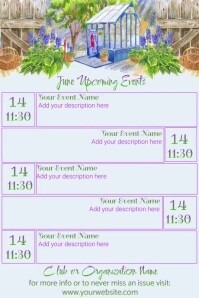 June Calendar by Paula Template | PosterMyWall