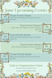 June Calendar Template | PosterMyWall