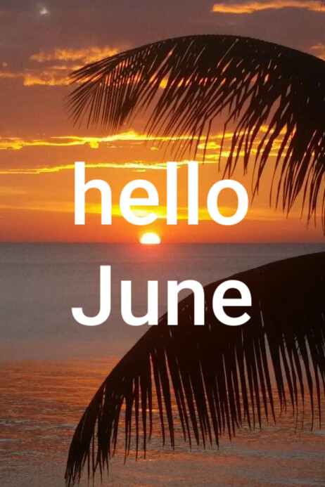 Plantilla de June | PosterMyWall