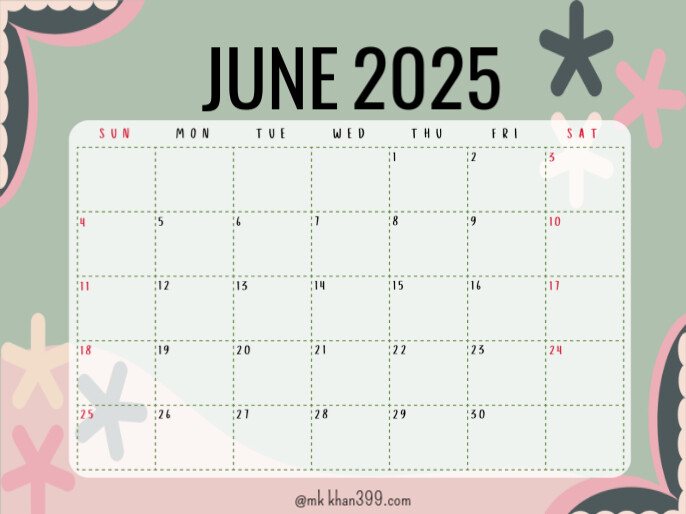June Template | PosterMyWall