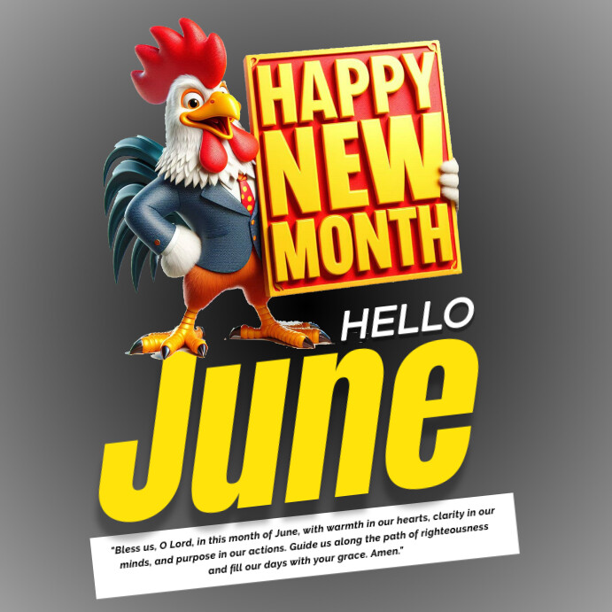 June Template | PosterMyWall