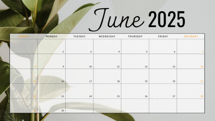 June Template | PosterMyWall