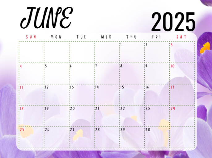 June Template | PosterMyWall