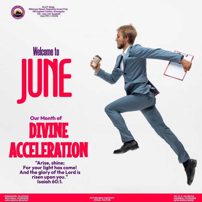 June divine acceleration Template | PosterMyWall