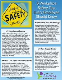June Safety 1 Template | PosterMyWall