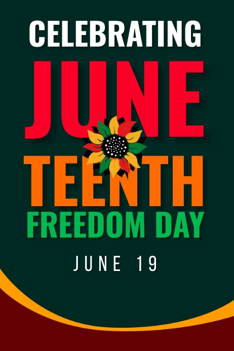 Juneteenth Day Template | PosterMyWall