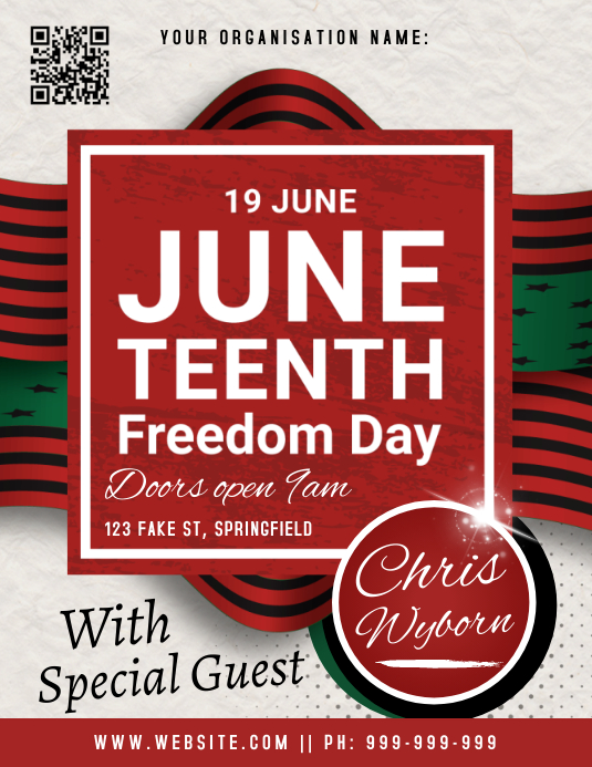 Copy of June Teenth Poster | PosterMyWall