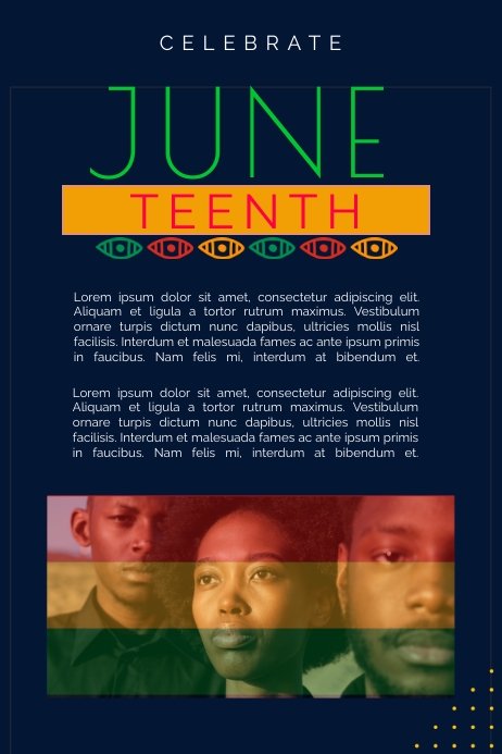 June teenth poster Templat | PosterMyWall