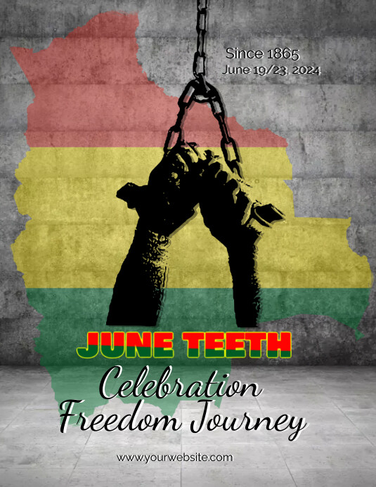 JUNE TEETH CELEBRATION Template | PosterMyWall