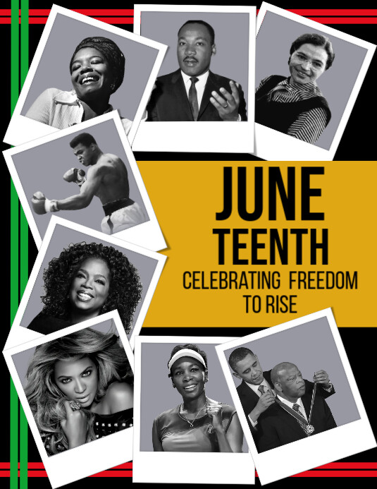 Juneteenth, Black History Template | PosterMyWall