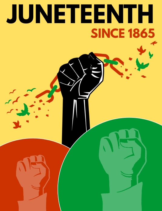 Juneteenth, Freedom since 1865 Template | PosterMyWall