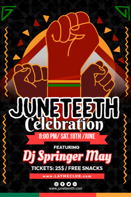 Copy of Juneteenth Celebration 2023 | PosterMyWall