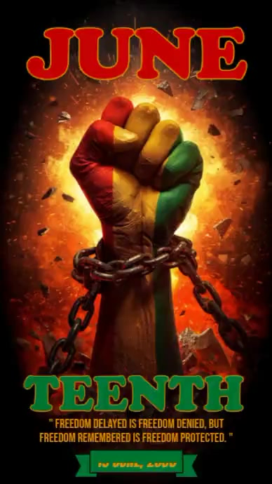 Juneteenth Celebration Template | PosterMyWall