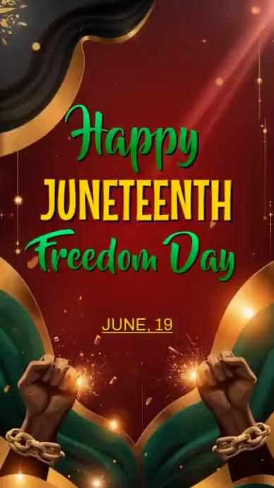 Juneteenth Celebration Template | PosterMyWall