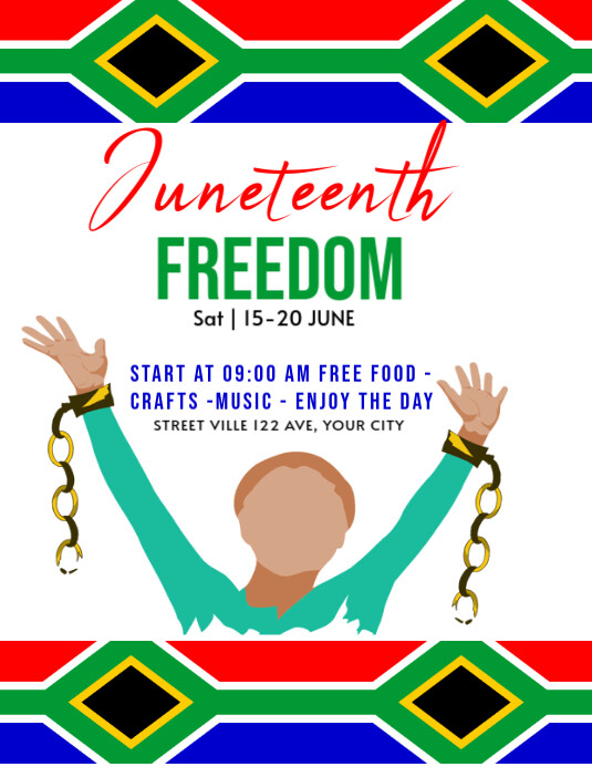 Copy of Juneteenth Celebration Poster | PosterMyWall