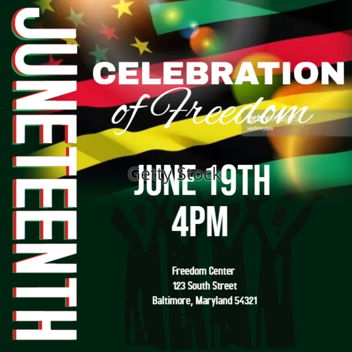Juneteenth celebrations Template | PosterMyWall