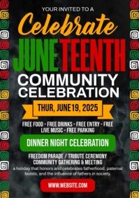 Juneteenth Celebration Template | PosterMyWall
