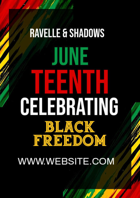 Copy of Juneteenth Day A4 | PosterMyWall