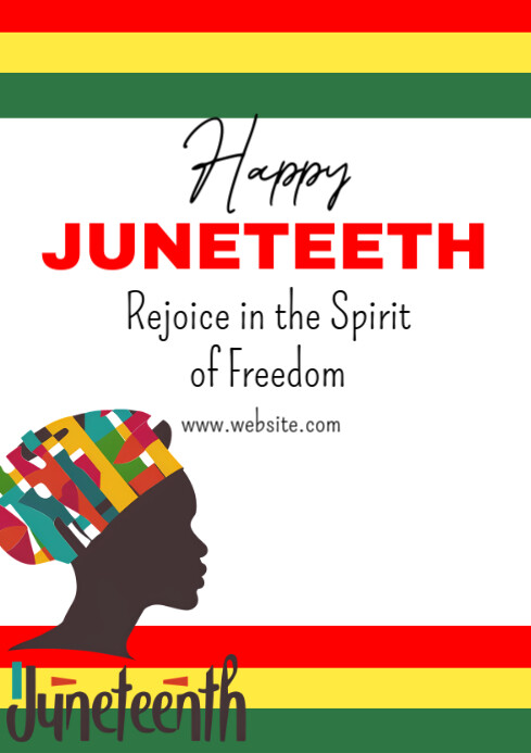 Copy of Juneteenth Day A4 | PosterMyWall