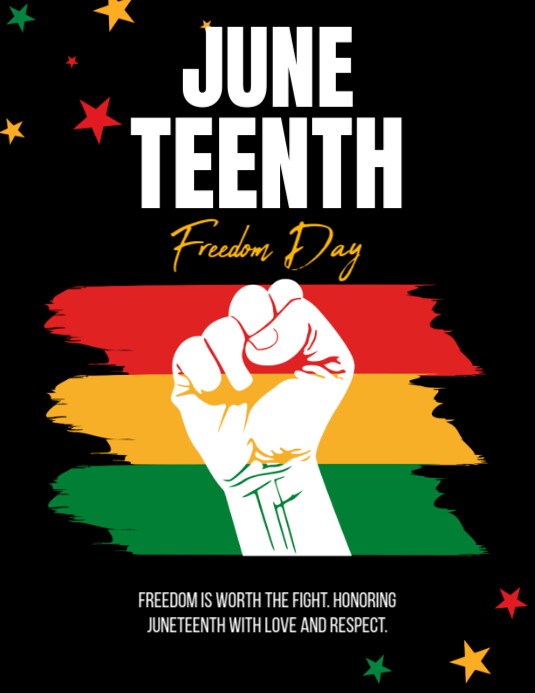 Juneteenth day Template | PosterMyWall