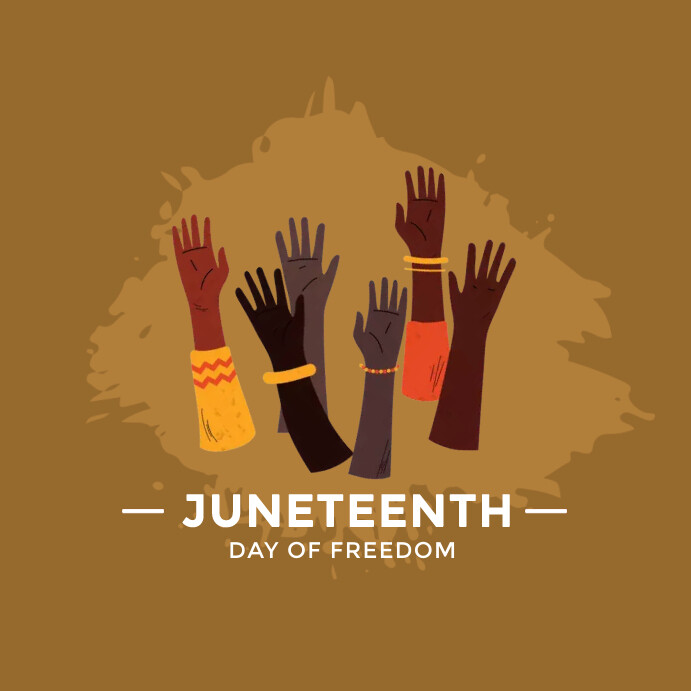 Juneteenth Day Instagram Post Templat | PosterMyWall