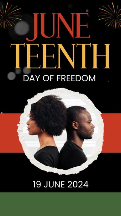 Juneteenth Day Of Freedom Template | PosterMyWall
