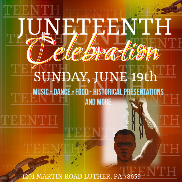 JUNETEENTH Template | PosterMyWall