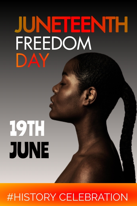 Juneteenth Template | PosterMyWall