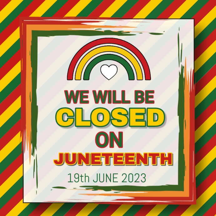 Juneteenth Template | PosterMyWall