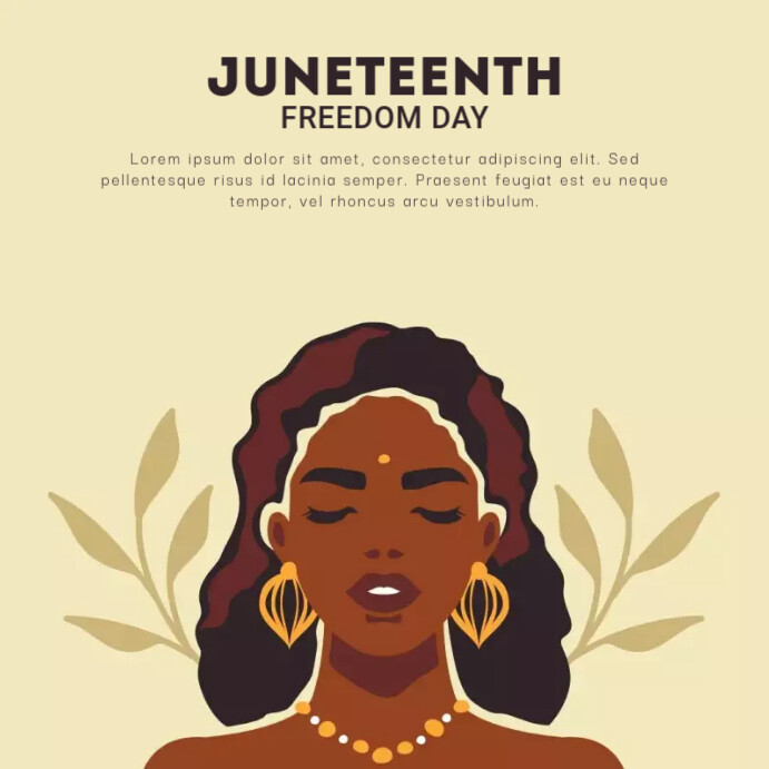 juneteenth Template | PosterMyWall