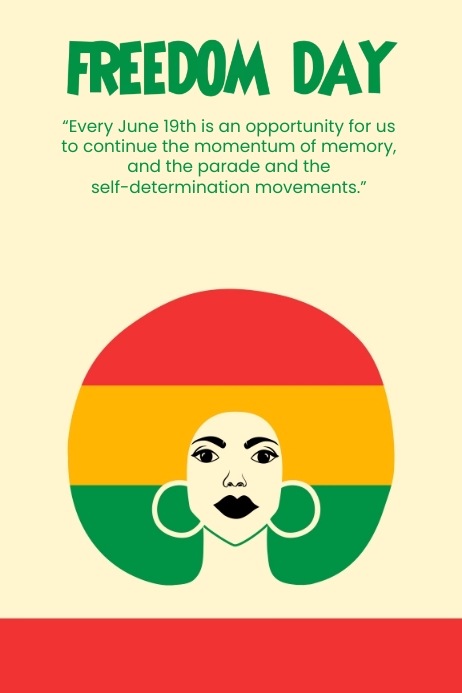 Juneteenth Template | PosterMyWall
