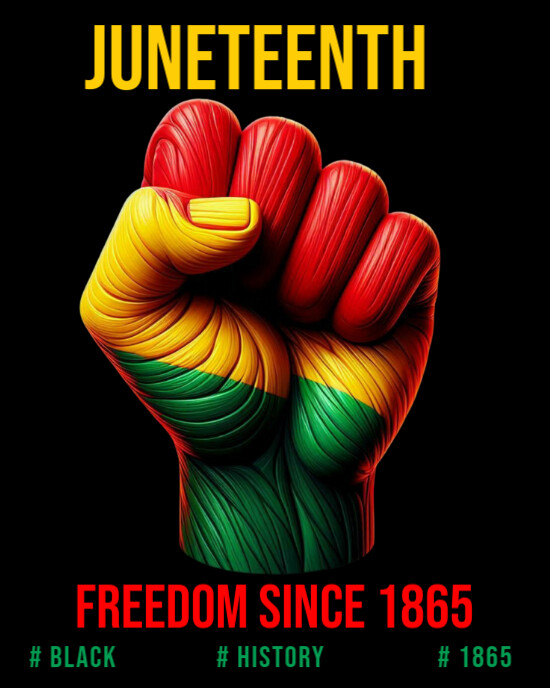 Juneteenth flyer Template | PosterMyWall
