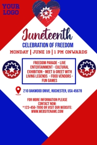 Juneteenth Template | PosterMyWall