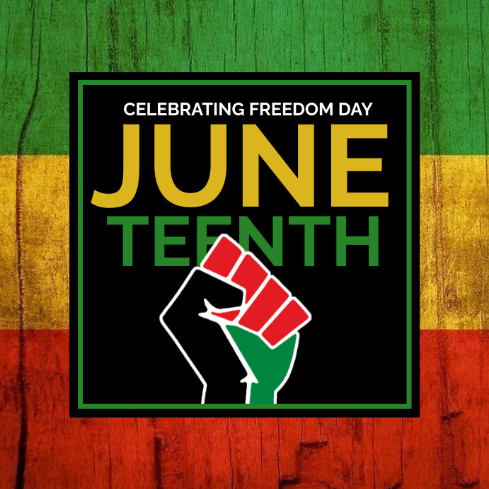 Juneteenth flyer design Template | PosterMyWall
