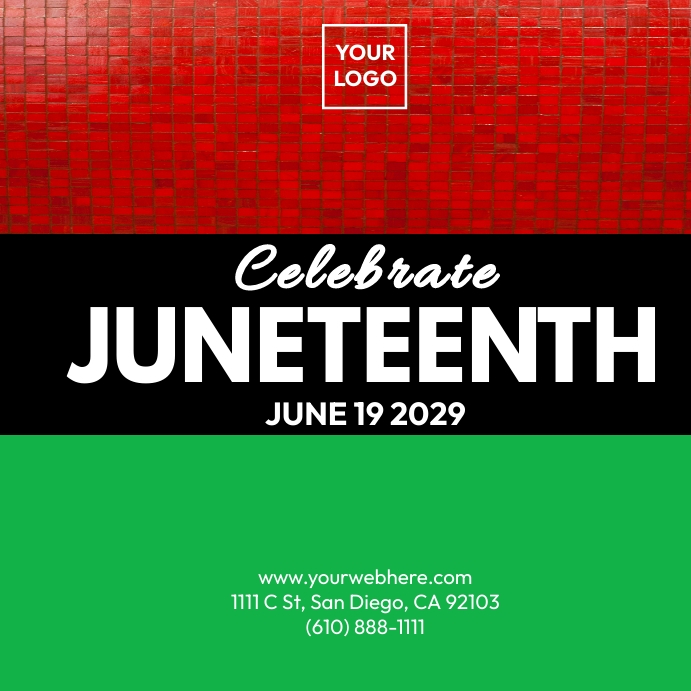 JUNETEENTH FLYER Template | PosterMyWall