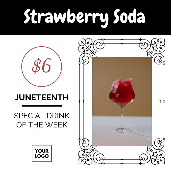 JUNETEENTH FLYER MENU FEDERAL Template | PosterMyWall