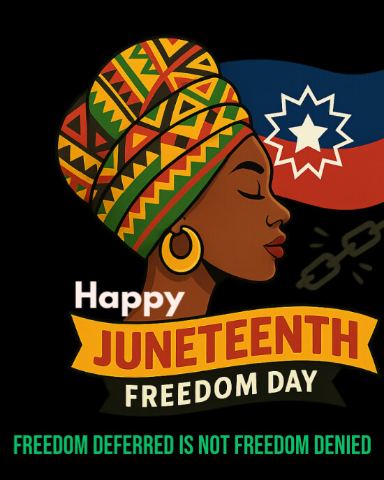 Juneteenth freedom day celebration 2025 Template | PosterMyWall