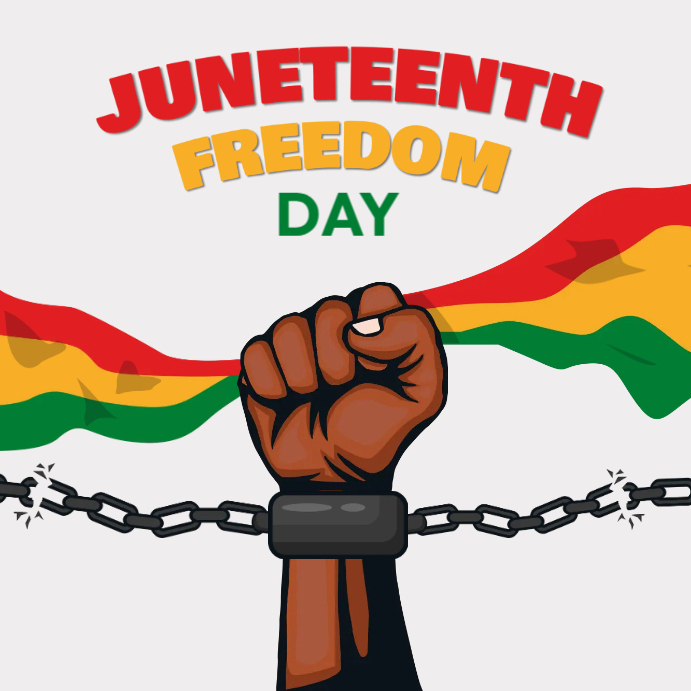 Juneteenth Freedom Day Event Ads Templat | PosterMyWall