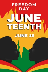 Juneteenth Event Flyer Template | PosterMyWall